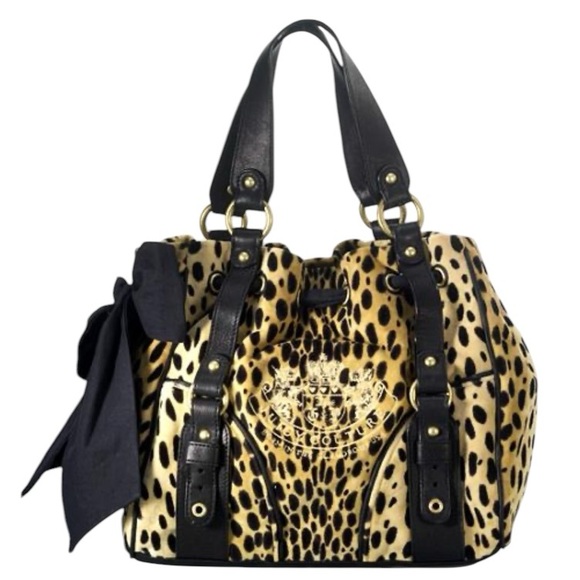 Juicy Couture | Bags | Vintage Juicy Couture Leopard Print Day Dreamer ...